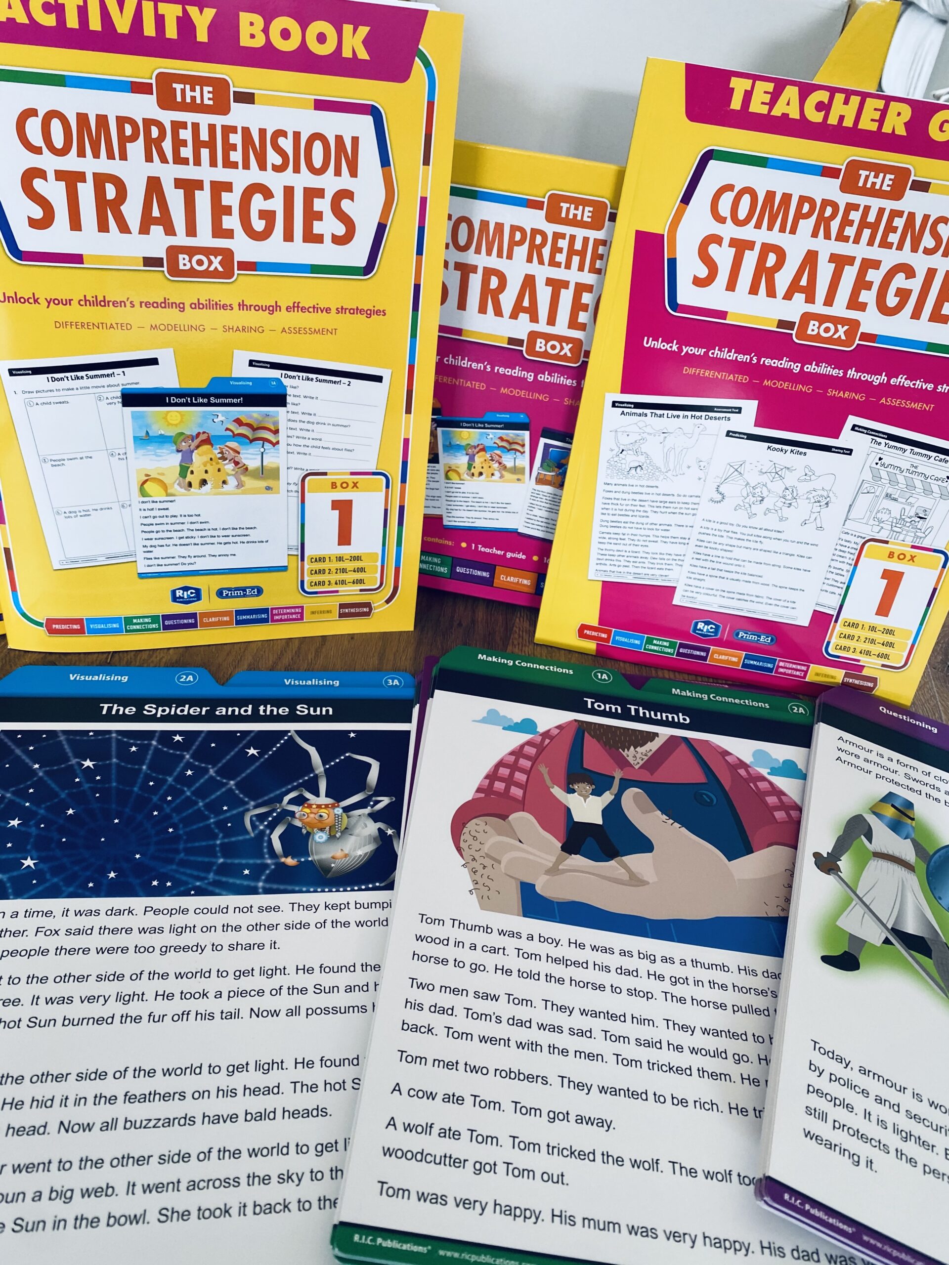 The Comprehension Strategies Box - Múinteoir Valerie