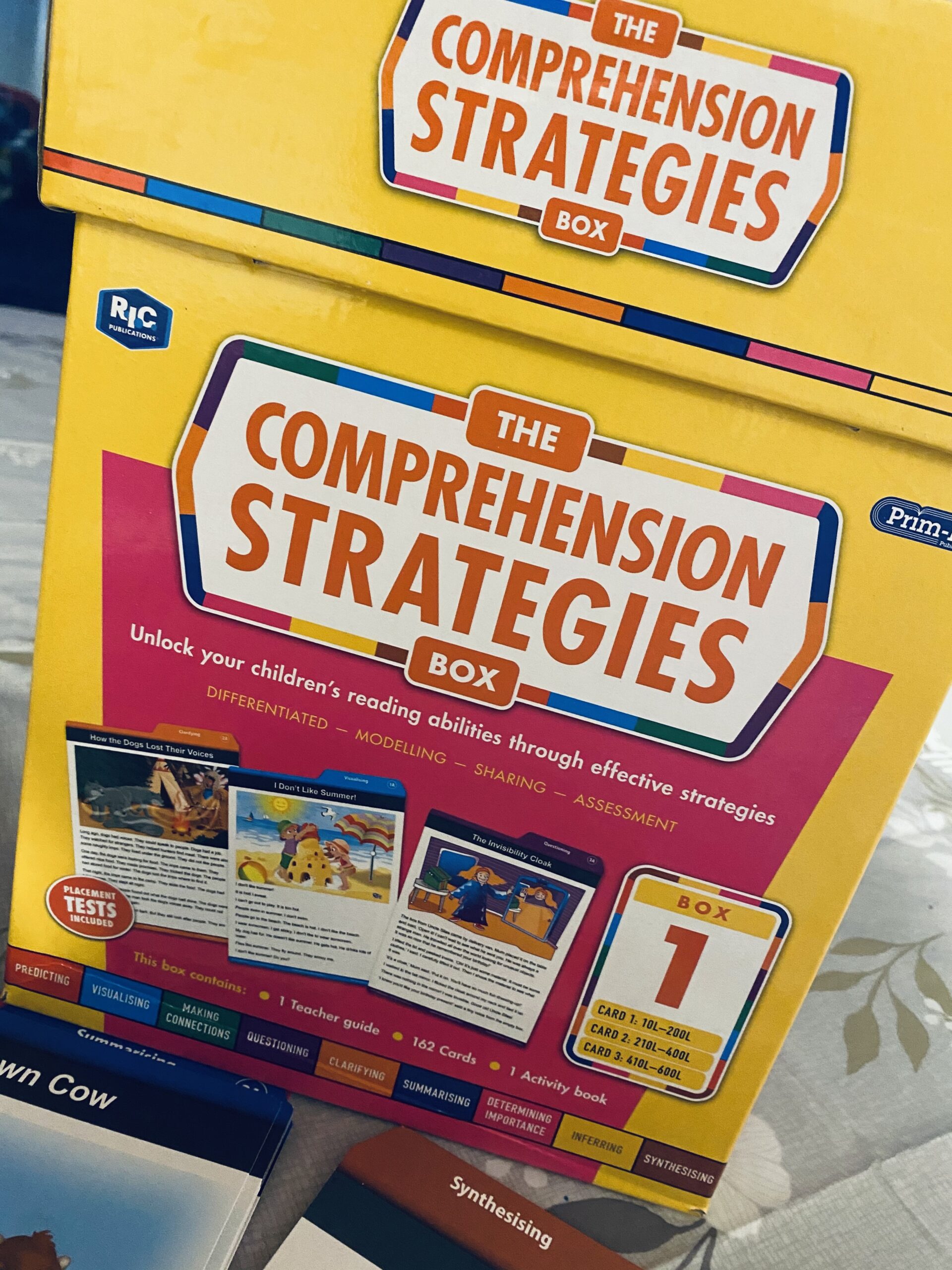 The Comprehension Strategies Box - Múinteoir Valerie