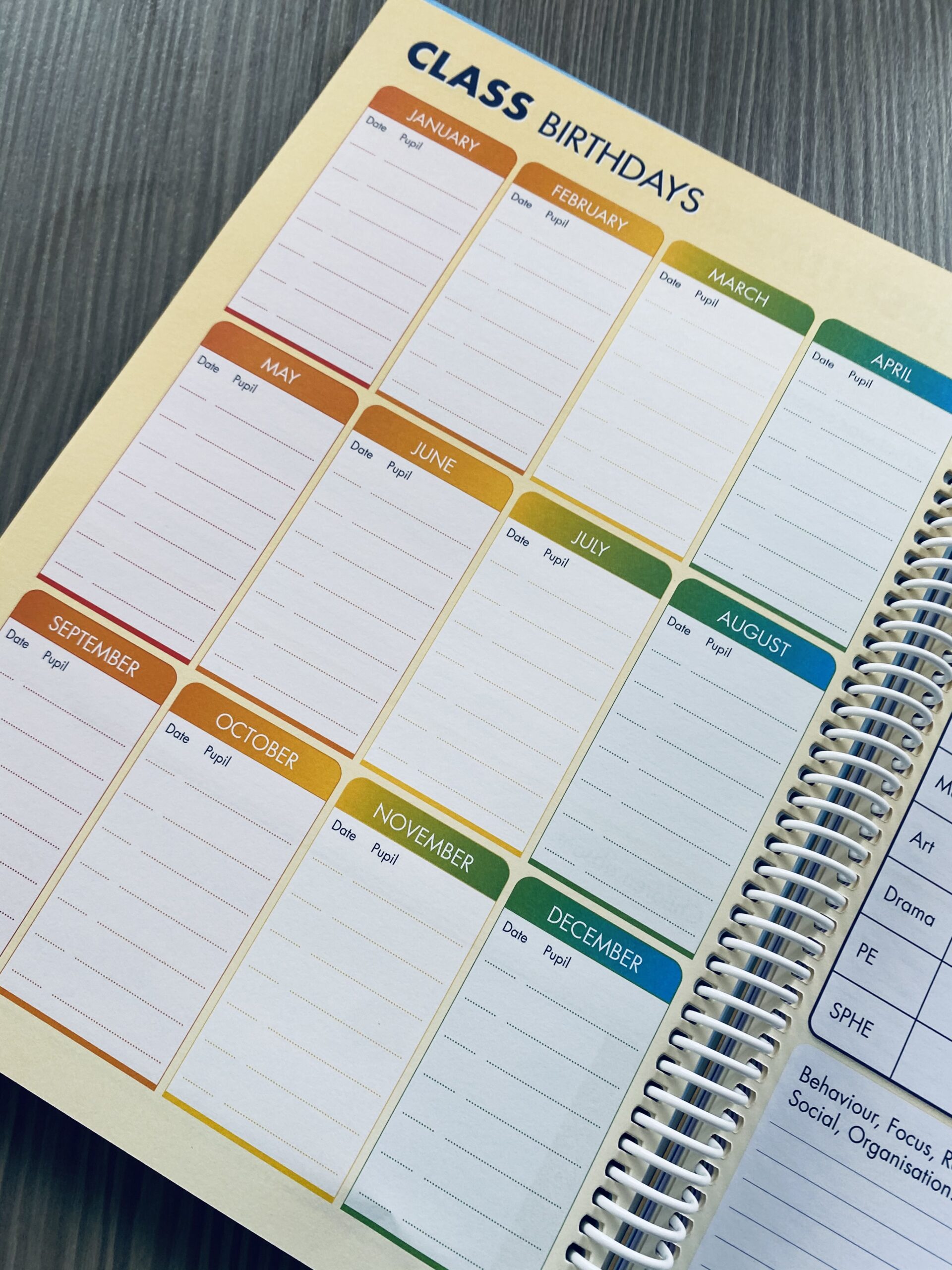 My Primary Planner with CJ FALLON - Múinteoir Valerie